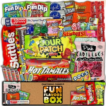 RETRO CANDY YUM ~ BCF26 1995 30th Birthday Nostalgic Candy Gift Basket ...