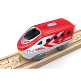 Hape: Intercity Battery Powered Locomotive Set - 4 Different Colored ...