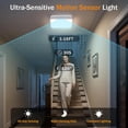 2 Pack Rechargeable Motion Sensor LED Ceiling Light with Remote ...