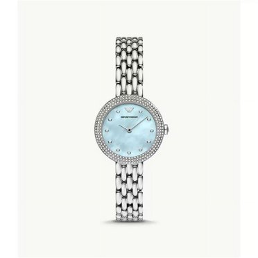 Emporio Armani AR11387 32 mm Rose Gold-Tone Leather Watch for Womens ...