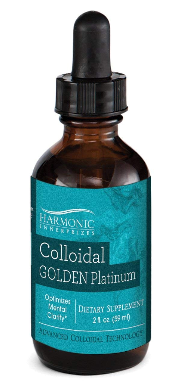 Suplemento Harmonic Innerprizes Coloidal Golden Platinum 60 ml | Bodega Aurrera en línea