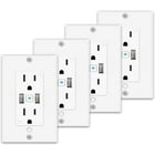 Prime Products 08-6410 12V Receptacle with Dual USB Ports - Walmart.com