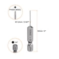 6pcs #000 Phillips Screwdriver Bit PH000 1/4" Hex Shank 2" (50mm) Long ...