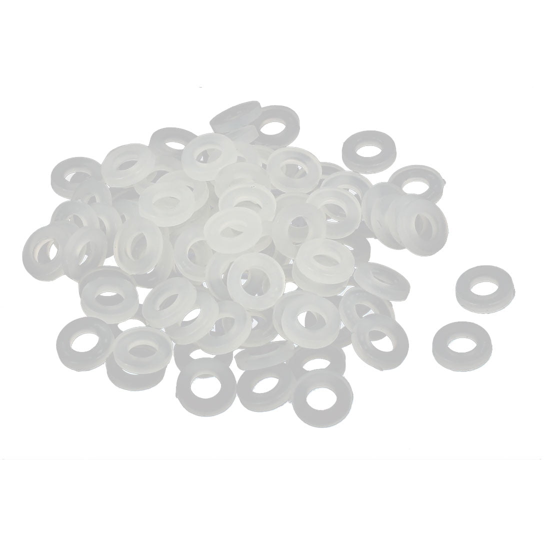 Click here for Unique Bargains M2.5 X 5mm X 1mm Nylon Flat Washer... prices