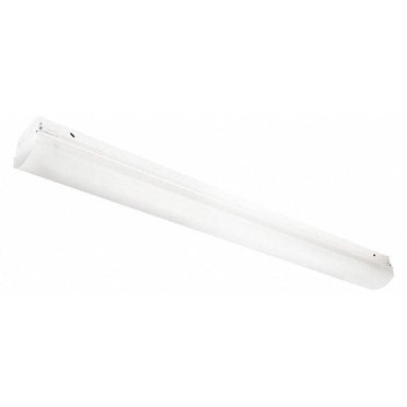 Columbia Lighting LED Wraparound Fixture,4 ft L,4477 lm LAW4-40LW-EDU ...