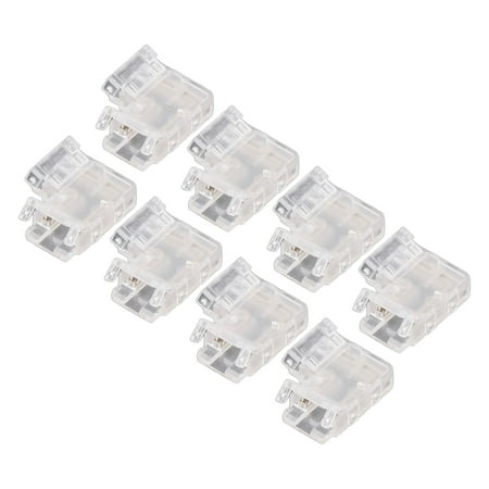 Solderless LED Light Strip Connectors,8PCS L Shaped LED L Shaped LED ...