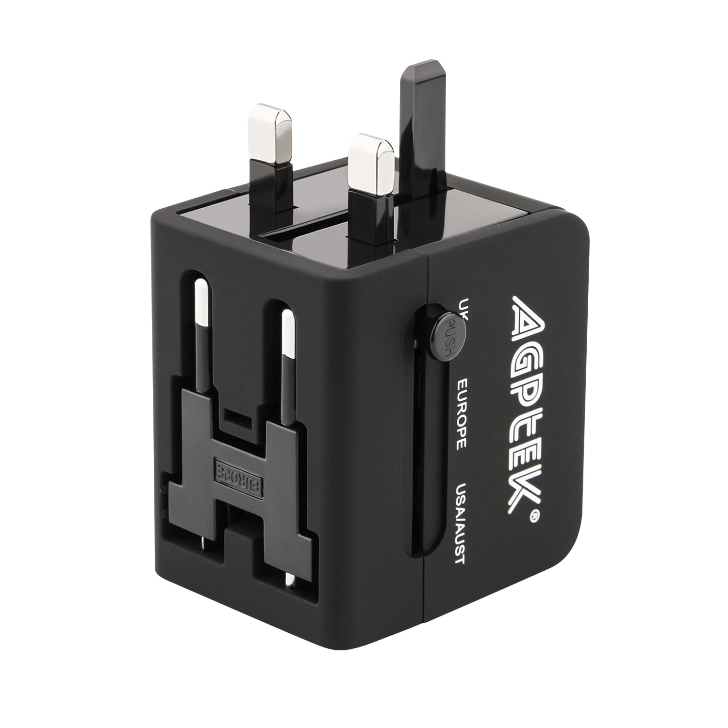 AGPtek Universal Travel Charger Adapter All in One AC Plug Power with ...