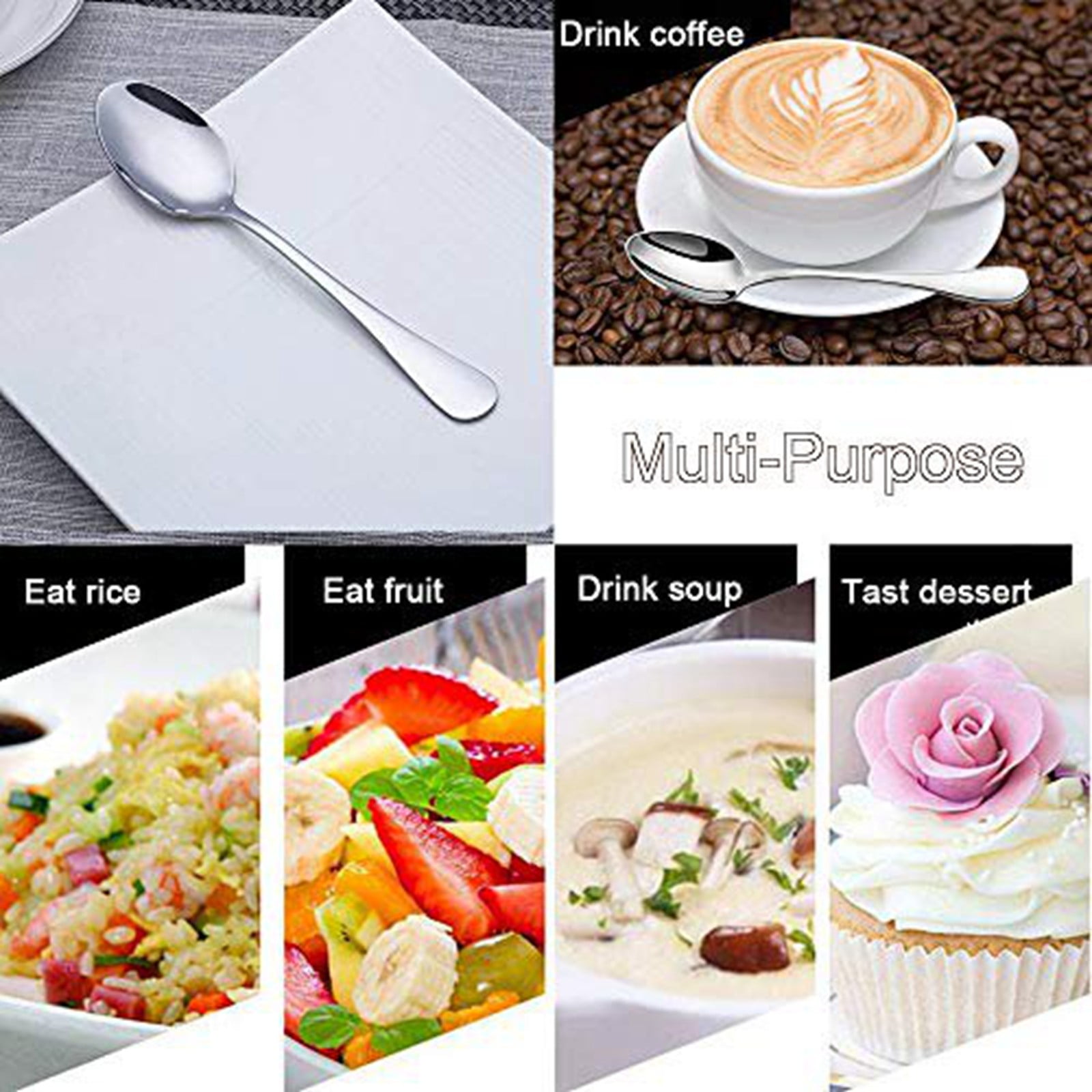 Click here for Riforla 304 Spoons Mini Coffee Spoon 18/10 Stainle... prices