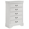 Coaster Caraway 6-drawer Rectangular Wood Bedroom Dresser White ...