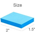 Sticky Notes 1.5x2 Inches, Bright Colors Self-Stick Pads, 8Pack, 75 ...