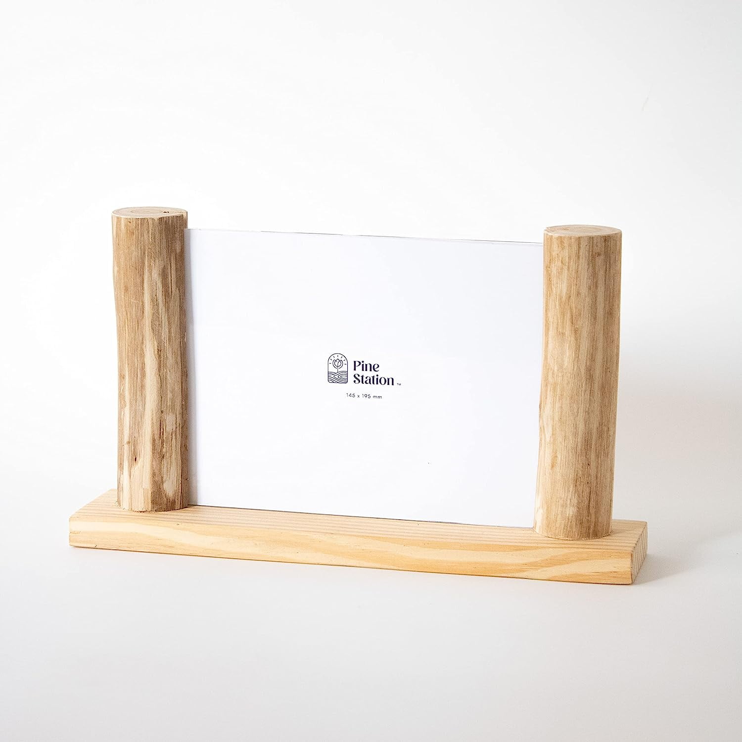 PineStation™ Wooden Photo Frame for Table | Vintage Photo Frame for ...