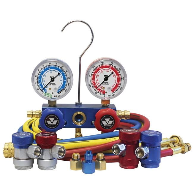 Mastercool 134A & 1234YF Dual Aluminum Gauge Set - Walmart.com