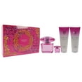 Versace Bright Crystal Absolu Women's 4 Pc Fragrance Set: 3oz EDP, 5ml ...