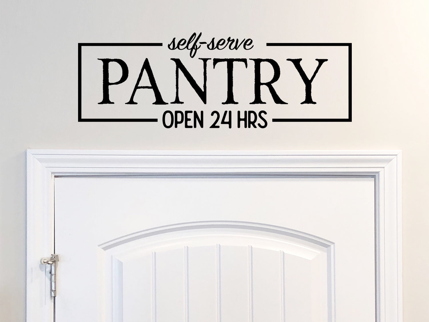Home & Living Wall Decals & Murals Home Décor Pantry Door Decal Pantry ...
