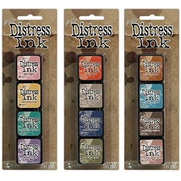 Tim Holtz Distress Archival Ink Pad Stack-Basics for Stamping ...