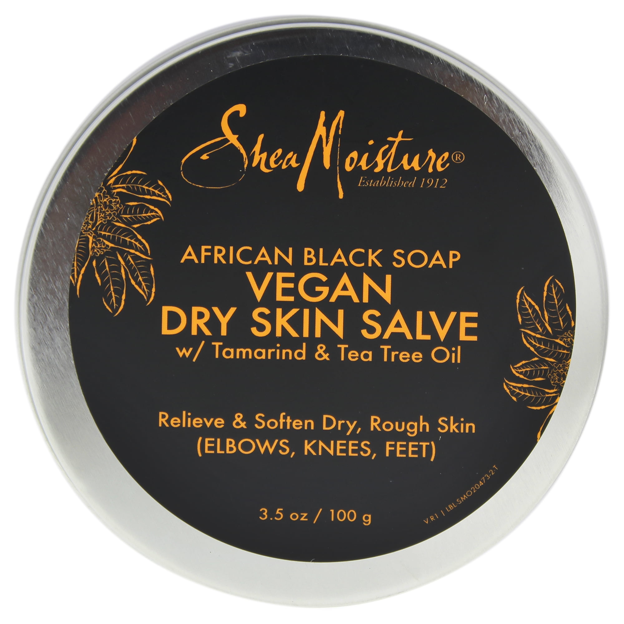 African Black Soap Vegan Salve Cream by Shea Moisture for Unisex - 3.5 ...