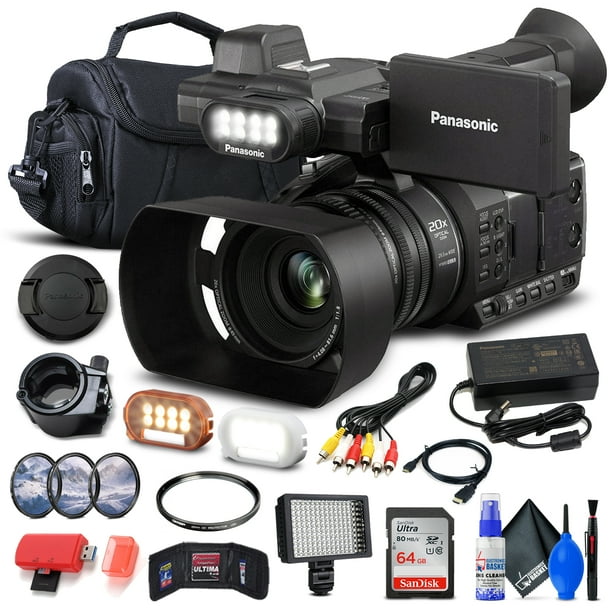 Panasonic HC-PV100 Full HD Camcorder PAL W/ LCD Screen & LED Light ...