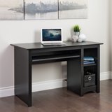 Prepac Home Office Computer Desk, Black - Walmart.com