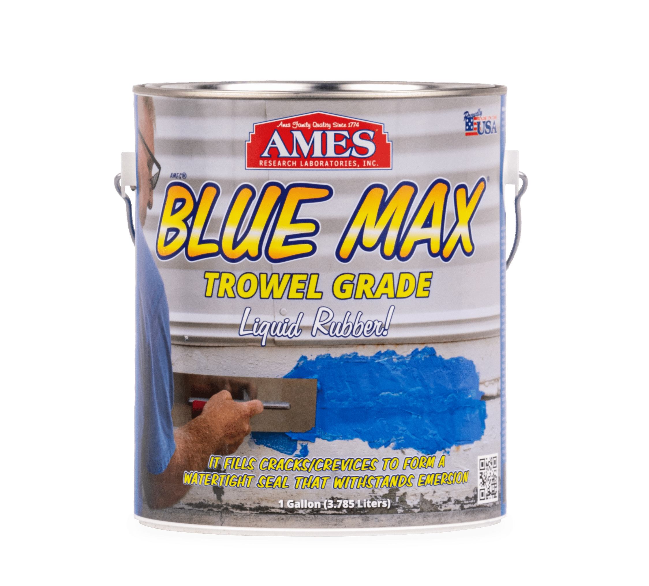 Ames Blue Max Liquid Rubber Trowel Grade 1 Gallon - Walmart.com ...