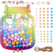 Classroom Reward Stars Jars for Kids,Happon Classroom Management Tools ...