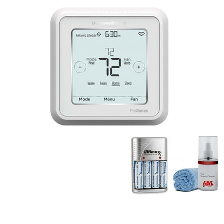 Honeywell T6 PRO SMART WiFi THERMOSTAT MULTI-STAGE 3 HEAT/2 COOL - Kit ...