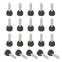 Uxcell Threaded Knurled Thumbscrew Monitor Mount Arm Screws Stainless ...