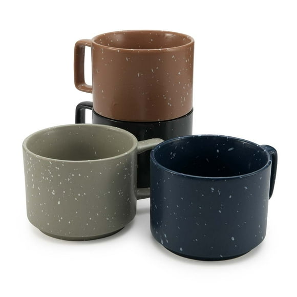 Stackable Coffee Mugs With Rack