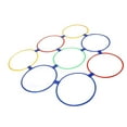 10PCS Kids Exercise Hoops Jumping Hopscotch Game Rings for Sensory ...