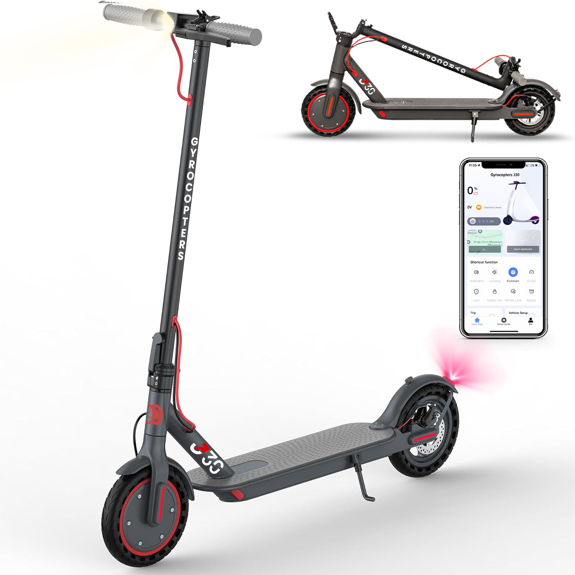 Click here for Gyrocopters J30 Electric Scooter (2026 Model) For... prices