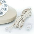 GPO Retro GPOPRLPBCR Pearl Classic Desktop Push Button Telephone ...