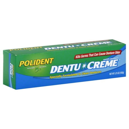 Polident Dentu-Creme Denture Toothpaste, 5.75 oz – BrickSeek