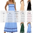 Bnwani White Dresses for Women,Women Summer Dresses,Color Block,A-Line ...