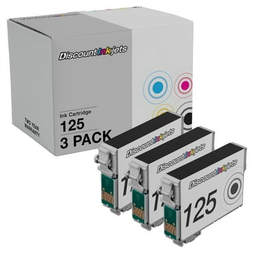 Ink Cartridge Replacement for Epson 125 T125 use for NX125 NX127 NX130 ...