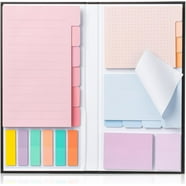 Mr. Pen- Lined Sticky Notes 3x3, 6 Pads, 45 Sheet/Pads, Pastel Colors ...
