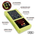 Performance Tool, Automotive Relay Tester, 3009, Compact Cordless ...