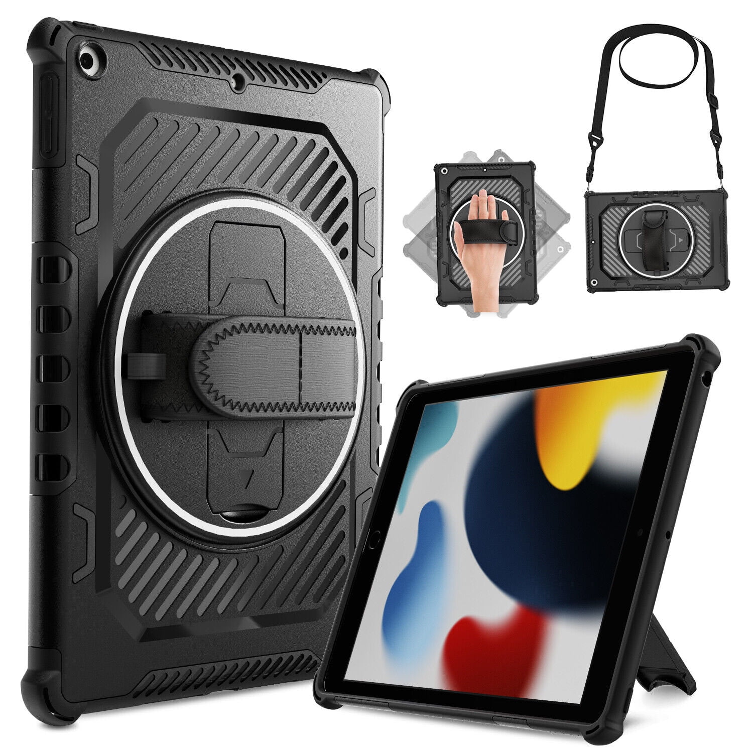 Venoro For Apple iPad 9th 8th 7th Gen 10.2inch Case Shockproof Armor ...