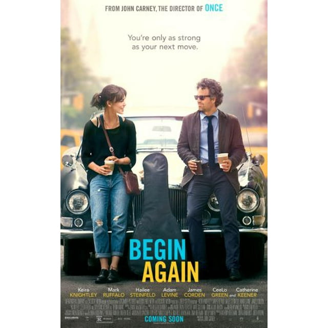 Begin Again Movie Poster 24Inx36In Poster Art Poster 24x36 Unframed ...