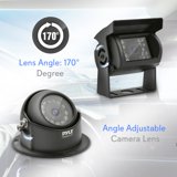 Pyle 7'' Quad View Monitor with Rear View/Backup Camera System, 4-Cam ...