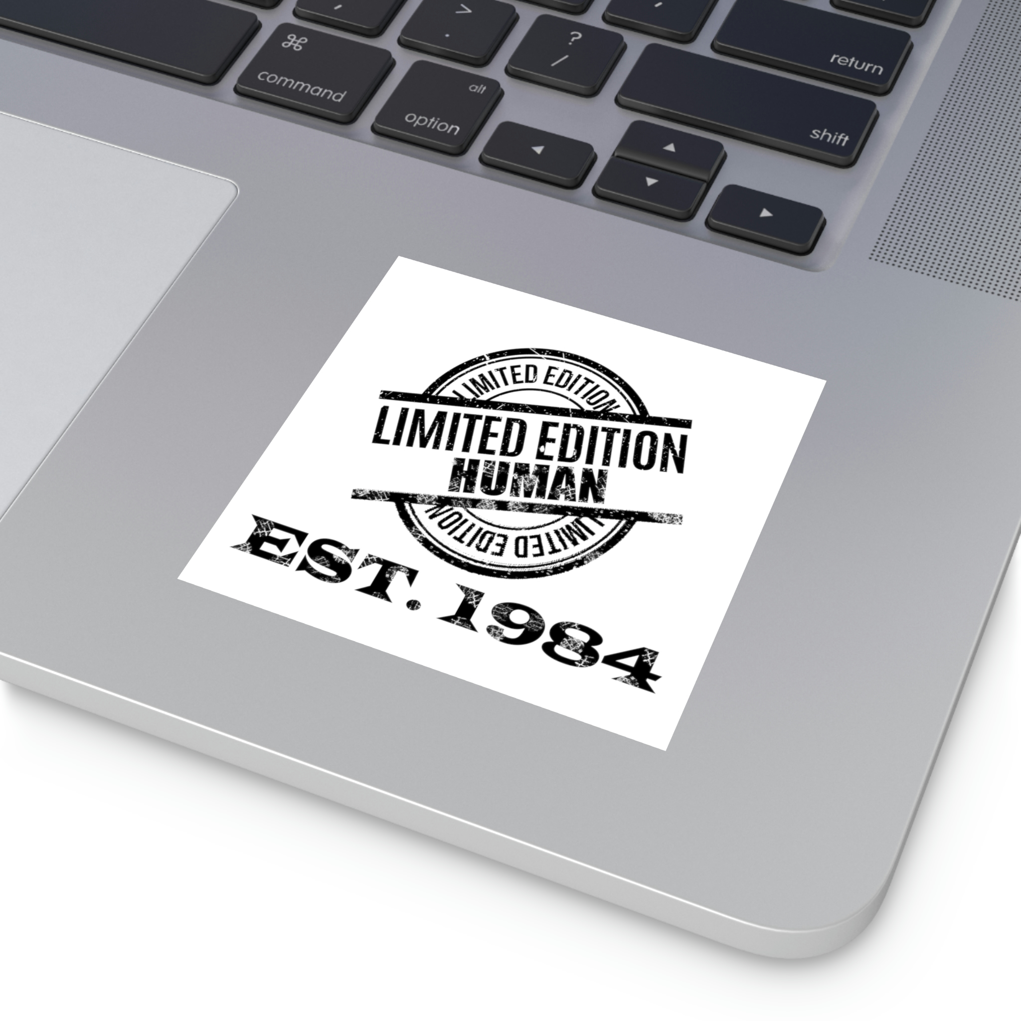Limited Edition Human Birth Year Square Vinyl Stickers - Walmart.com