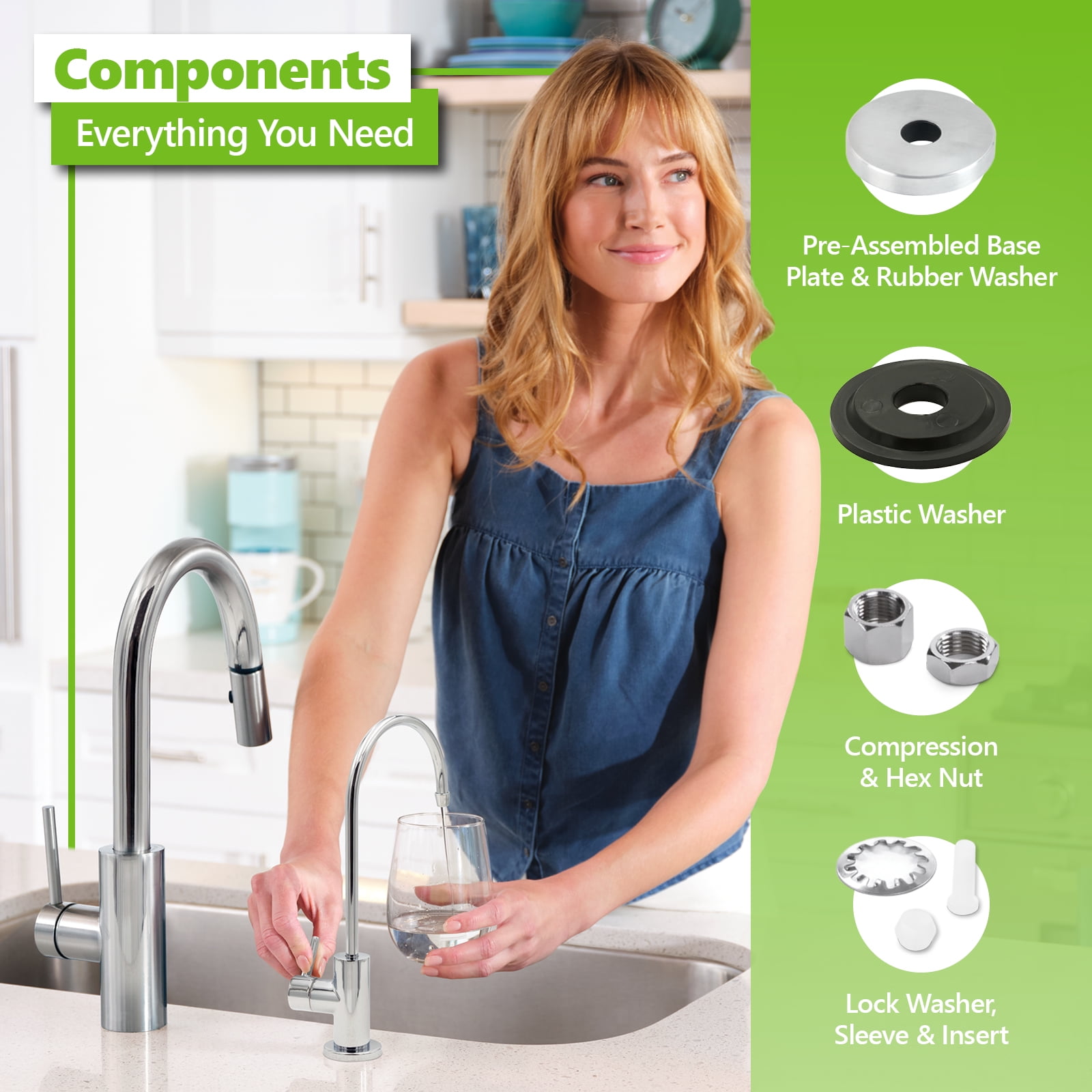 Express Water Modern Water Filter Faucet – Chrome – Drinking Water ...