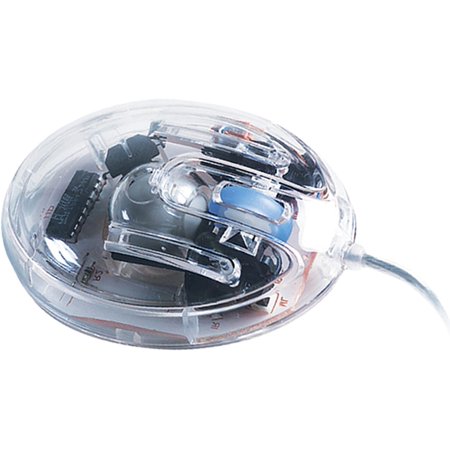 Natico See Thru Computer Mouse with Scrolling Wheel (60-1024) | Walmart ...