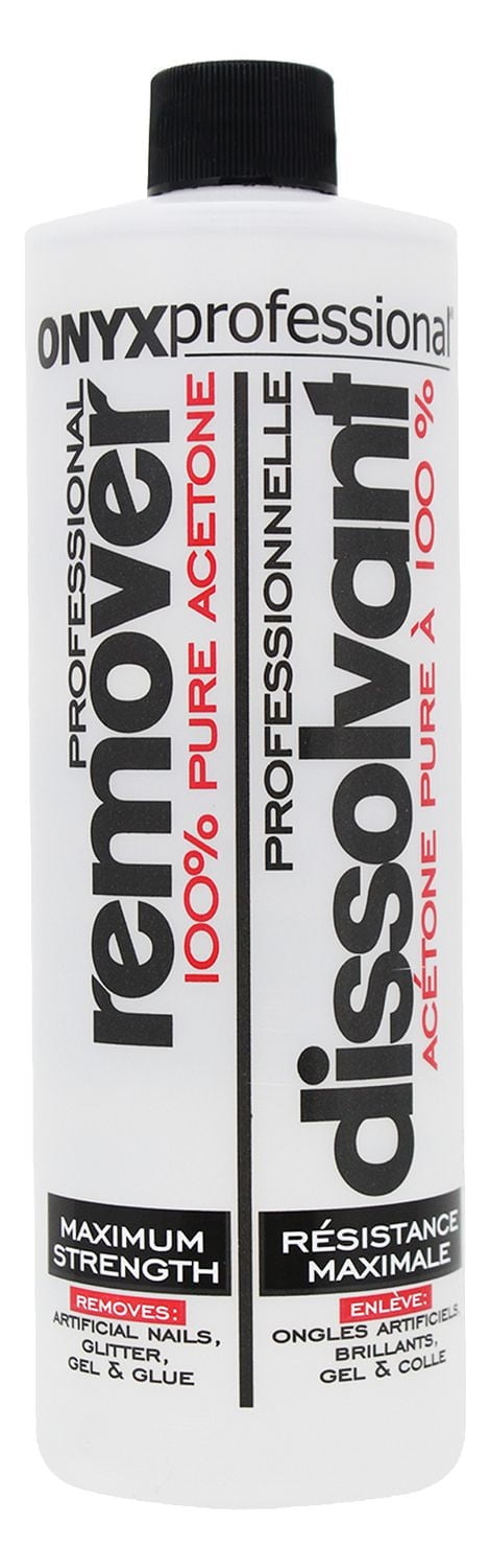 Onyx Professional 100% Pure Acetone Maximum Strength Nail Polish ...