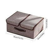 Meitianfacai Space-Saving Storage Bags, Storage Boxes With Double Lids ...