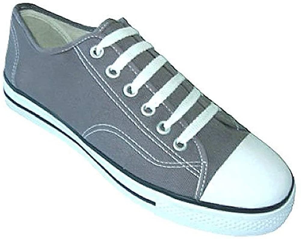 Men's Canvas Sneakers Classic Lace Up Fashion Causal Shoes - Walmart.com