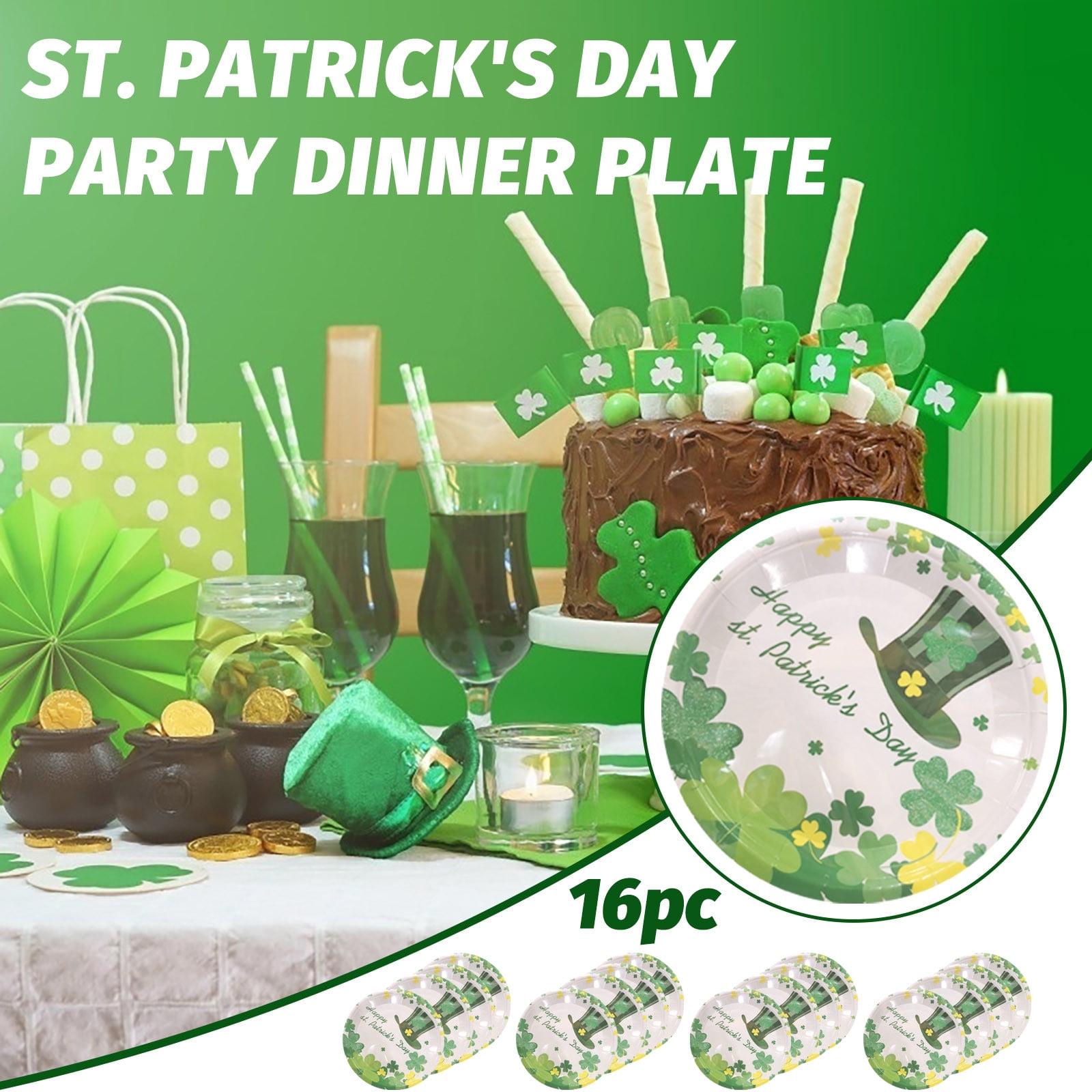 Home Decor Patrick's Day Party Pack St Wall Decor etna.com.pe