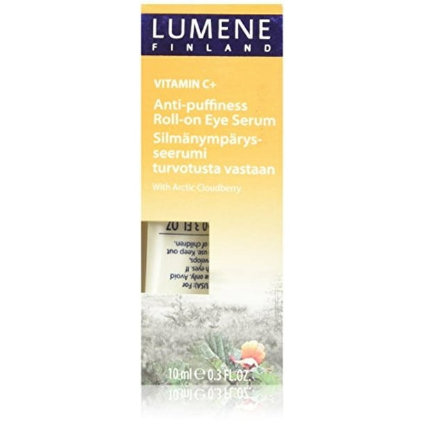 Lumene Vitamin C+ Anti-Puffiness Roll-On Eye Serum, .3 fl oz - Walmart ...