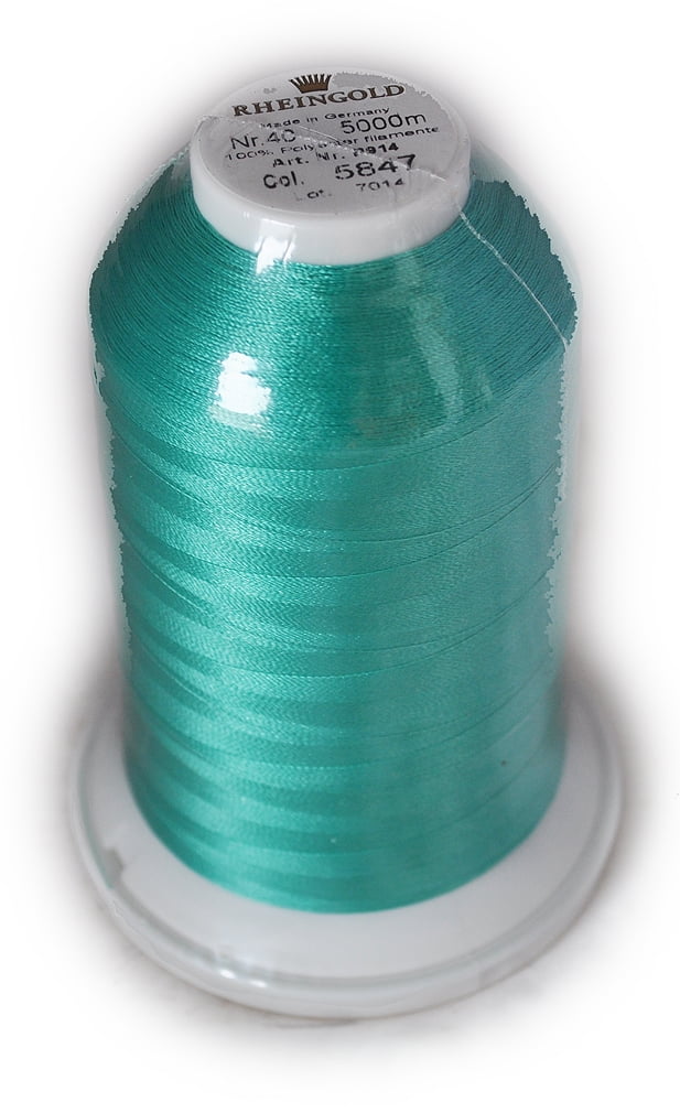 Maderia Thread Polyester 5847 Turquoise 914405847 - Walmart.com