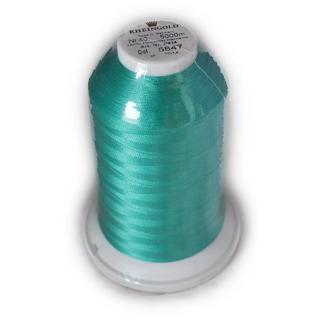 Maderia Thread Polyester 5847 Turquoise 914405847 - Walmart.com