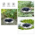 Mainstays Solar Powered Stainless Steel LED Landscape Disc Lights 12 ...