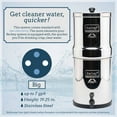 Authentic Big Berkey Water Purifier & Filtration System Bundle ...